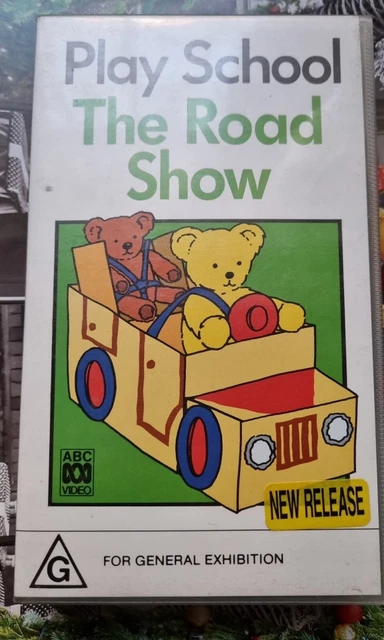 PLAY SCHOOL THE Road Show VHS Video Cassette Vintage ABC 1991 $15.00 ...