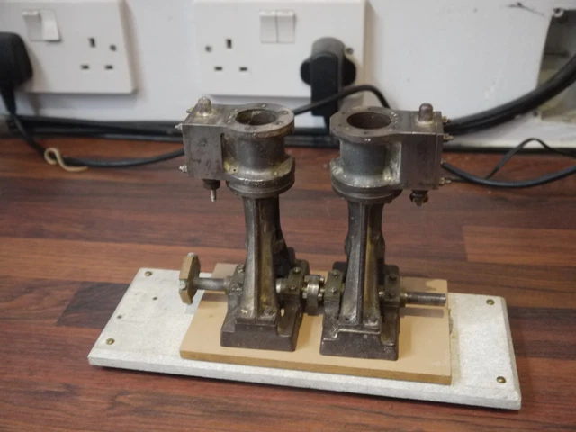 STUART TURNER D-10 Twin Cylinder Live Steam Engine, Part Built £135.92 ...