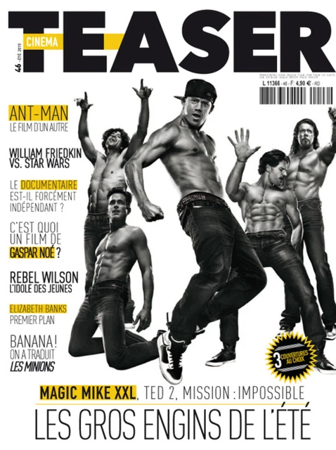 MAGAZINE CINÉMA TEASER n° 46 - MAGIC MIKE XXL (NEUF) EUR 29,95 ...