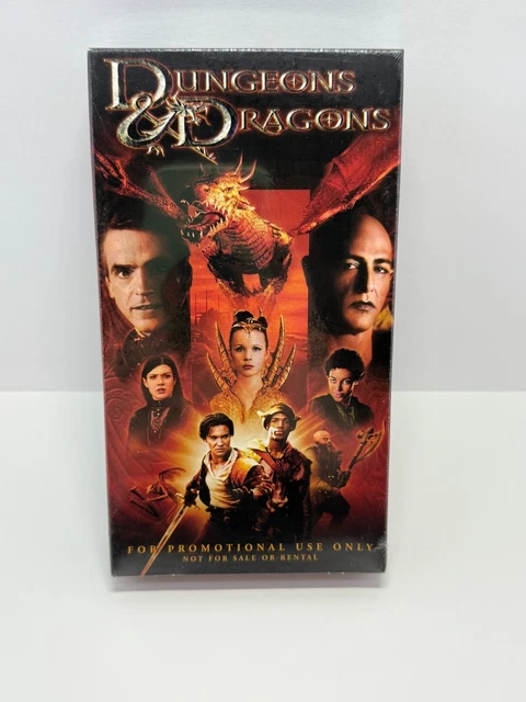 RARE 2000 DUNGEONS & Dragons Promo VHS Demo Tape Screener Promo *Free ...