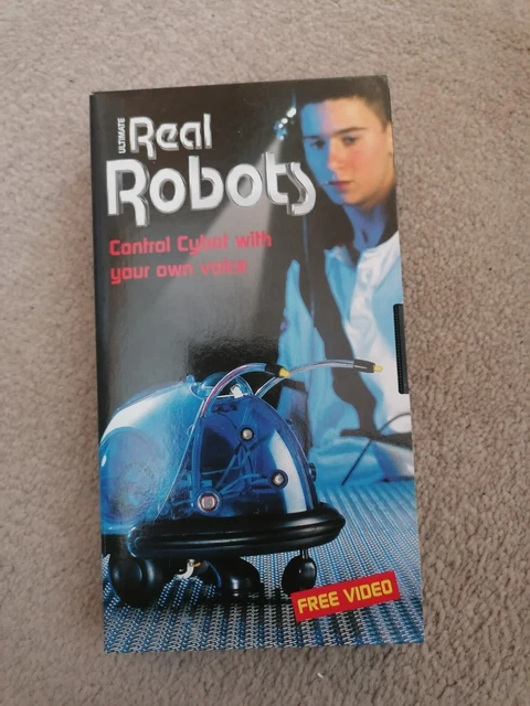 ULTIMATE REAL ROBOTS - Control Cybot with your own voice - VHS Video Tape £4.99 - PicClick UK