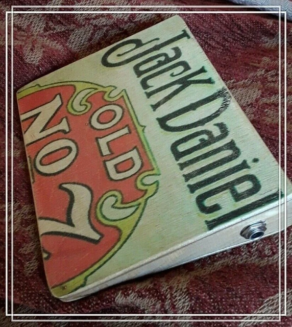 STOMP BOX , Jack Daniels Wedgie-Foot-Drum-Cigar-Box-Guitar-Cajon-Foot ...