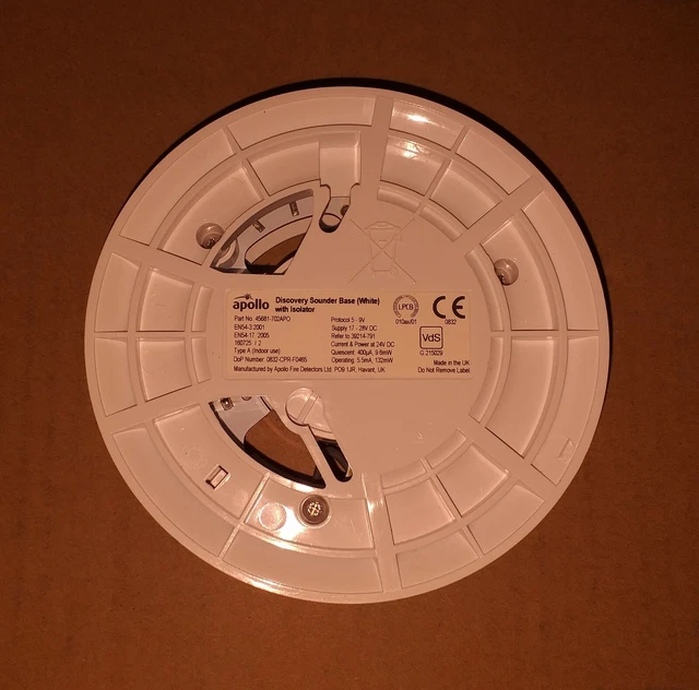 45681-702 APOLLO DISCOVERY Sounder Base With Isolator Base Sounder ...