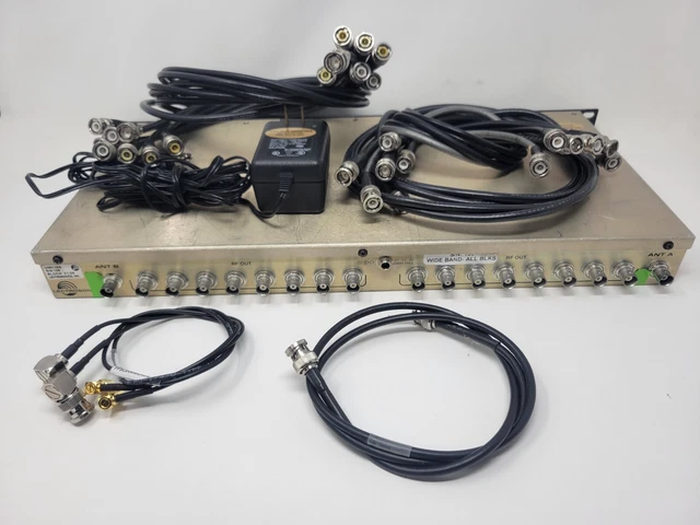 LECTROSONICS UMC 16B 8-Channel Wide Band Antenna Multicoupler (1330-165 ...