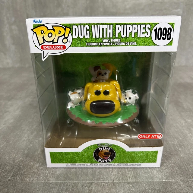 FUNKO POP! DELUXE Disney PIXAR Up Dug Days Dug with Puppies Vinyl ...