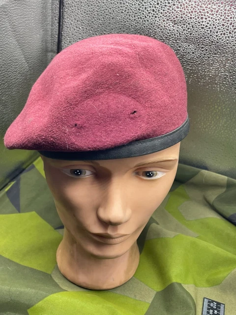 ORIGINAL BRITISH ARMY Parachute Regiment / Airborne Forces Red Beret ...