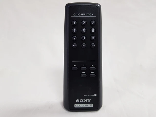SONY RMT-CZ130 GENUINE Original Radio Cassette Remote Control Unit £7.79 - PicClick UK