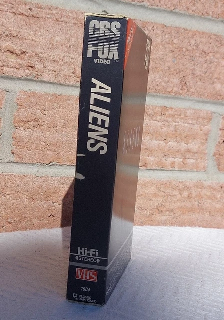 ALIENS VHS CBS FOX video Hi-Fi stereo 1986 $7.69 - PicClick CA