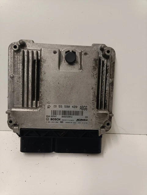 OPEL VAUXHALL ASTRA Mk6 Engine Control Unit Ecu Module (Bosch) 55590420 ...