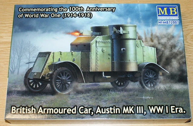 BRITISH ARMOURED CAR Austin MK III in 1/72 von Masterbox EUR 14,00 ...