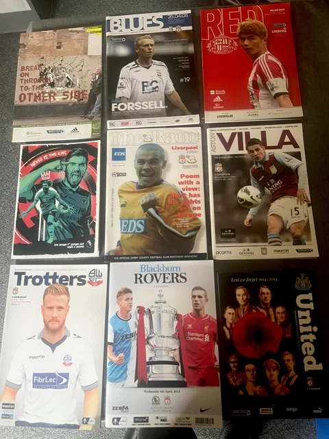 30 RARE LIVERPOOL FC AWAY Programmes -1990’s+ £11.32 - PicClick UK