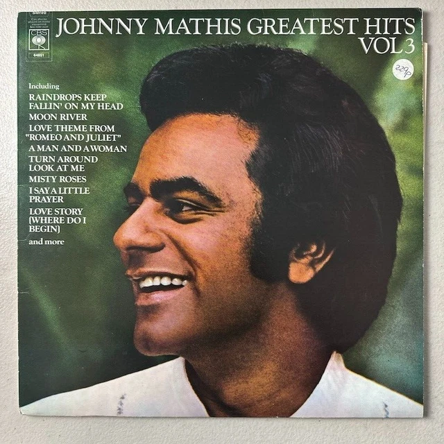 JOHNNY MATHIS - Greatest Hits Vol 3 Vinyl Lp [Near Mint] EUR 11,69 ...