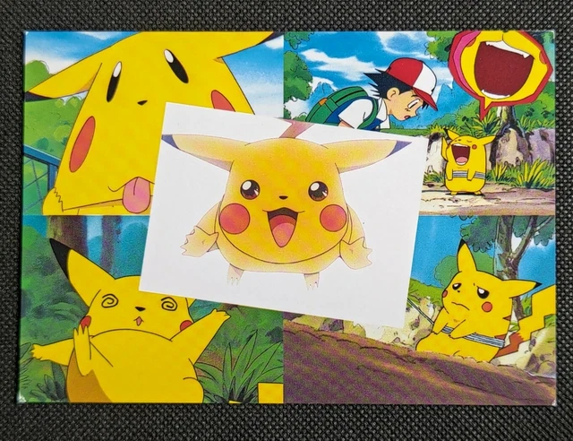 ASH KETCHUM PIKACHU Pokemon Postcard Red Version No.028 Nintendo Japan ...