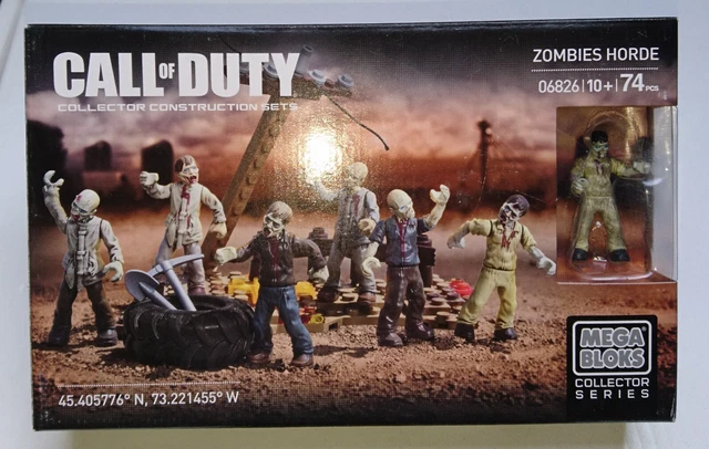 CALL OF DUTY, Zombies Horde, MEGA BLOKS, Mega Construx, OVP EUR 40,00 ...