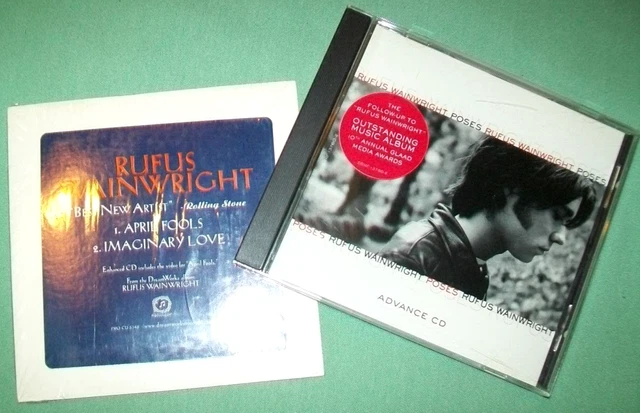 RUFUS WAINWRIGHT PROMO CD Lot Poses Sampler EUR 15,89 - PicClick FR