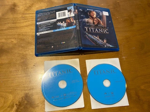 TITANIC BLU RAY*PARAMOUNT*LEONARDO Dicaprio*Classic*Widescreen* EUR 3 ...