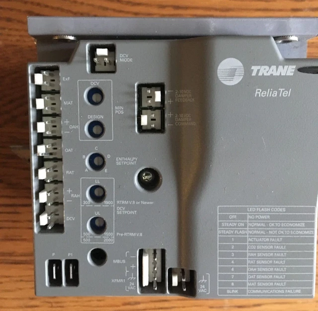TRANE X13651513040 ACTUATOR Control Module Relia Tel MOD01301 ...