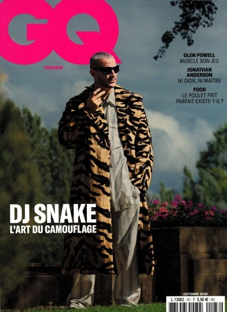 DJ SNAKE_...MAGAZINE GQ # 187 # Octobre 2025 EUR 28,00 - PicClick FR
