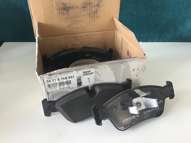 BMW GENUINE FRONT Brake Pad Repair Kit E90 3 Series 34116769951 N45 ...