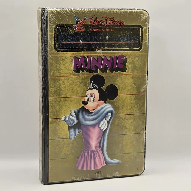 MINNIE MOUSE (VHS, 1984) Disney Limited Gold Edition Cartoon Classics ...