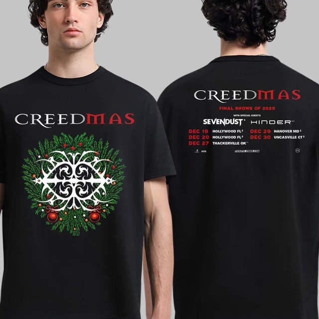 CREED CREEDMAS 2025 Final Shows Of 2025 Christmas On Dec Dates Two ...