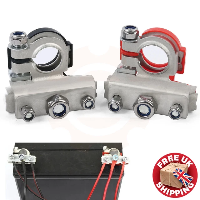 3 WAY BATTERY Terminal Connectors Battery Quick Release Connector ...