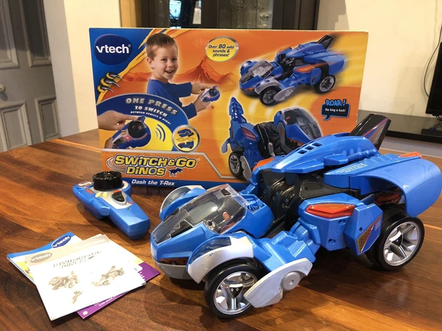 VTECH SWITCH AND Go Dinos Dash the T Rex Includes Remote Control ...