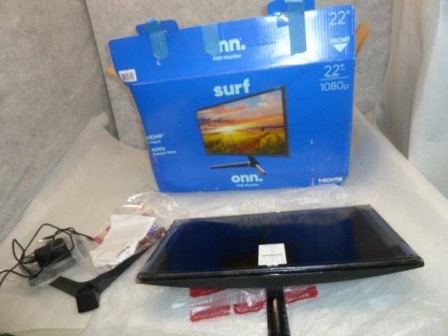 ONN 22 INCH Computer Monitor FHD 1080p LED - Black EUR 60,24 - PicClick FR