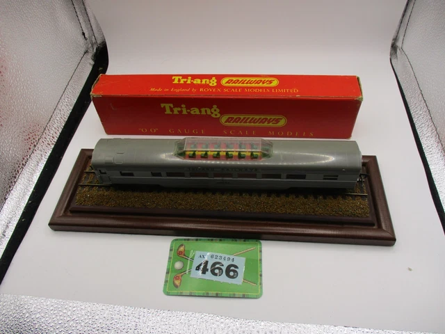 TRIANG RAILWAYS R25 Vista Dome Coach boxed £9.99 - PicClick UK