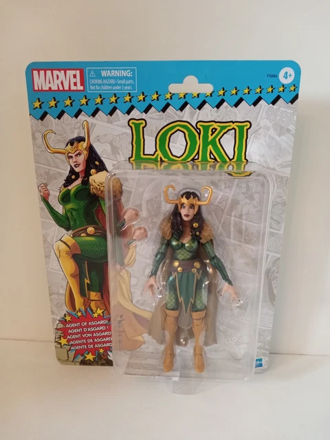 LOKI AGENT OF Asgard figurine Marvel Legends Retro Collection Hasbro 15 ...