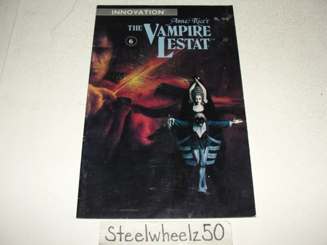 THE VAMPIRE LESTAT #6 Comic 1990 Innovation Anne Rice Vampire Daerick Gross Sr EUR 6,88 ...