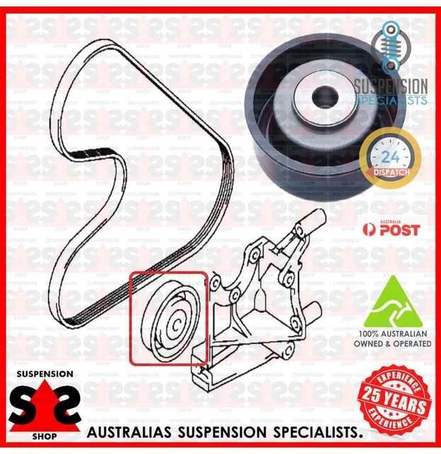 Tensioner Pulley V Ribbed Belt Suit Mitsubishi Pajero Ii V3 W V2 W