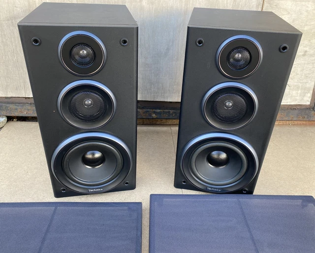 VINTAGE TECHNICS 3WAY SPEAKERS SB-CH9 Pair £145.95 - PicClick UK
