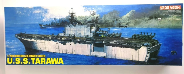 DRAGON D7008 U.S.S. Tarawa US Navy Assault 1/700 Scale Model £31.99 ...