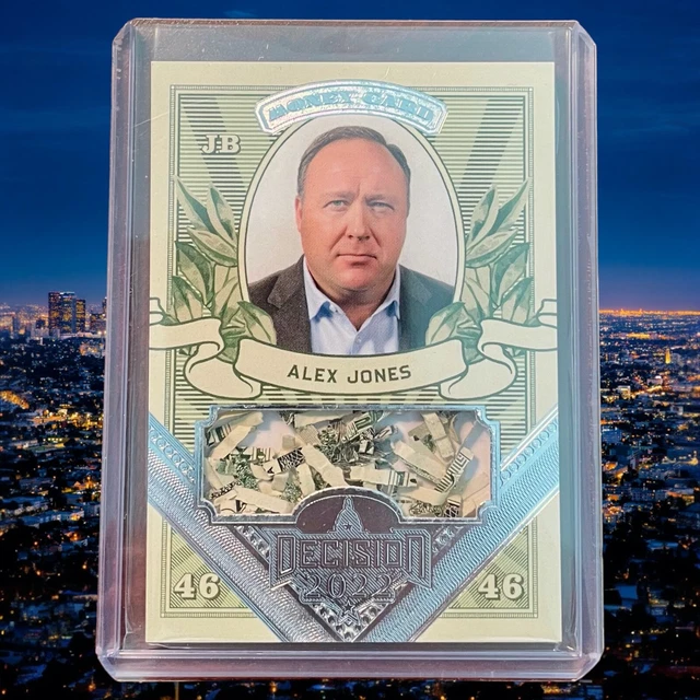 MISE À JOUR de décision carte d'argent Alex Jones feuille d'argent # ...
