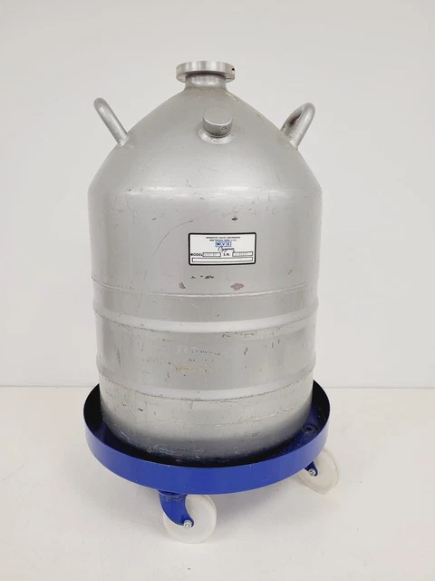 MVE CRYOGENICS AZOTO liquido Dewar LAB-20 (senza coperchio) Riparazioni ...