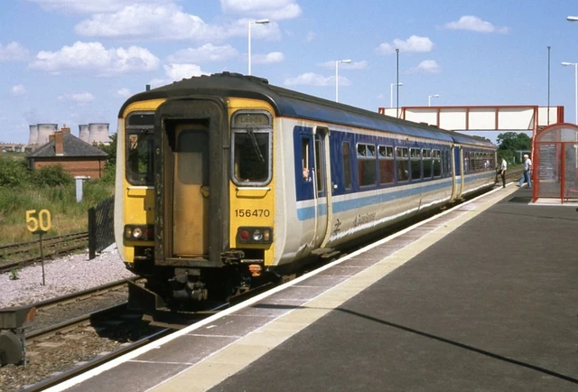 BRITISH RAIL 156470 Class 156 Super Sprinter DMU Railway Photo £1.05 ...