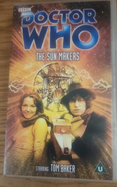 DOCTOR WHO - The Sun Makers - Fourth Doctor / Leela / K9 VHS/PAL BBC ...