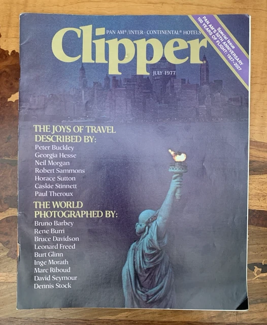 PAN AM CLIPPER, Special Issue, 50th Anniversary, Inflight Magazine ...