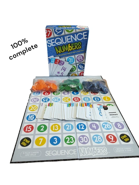 SEQUENCE NUMBERS GAME Jax 2008 Math Kids Educational $18.95 - PicClick