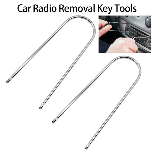 EASY AND QUICK Car Radio Disassembly with Stainless Steel Removal Keys ...