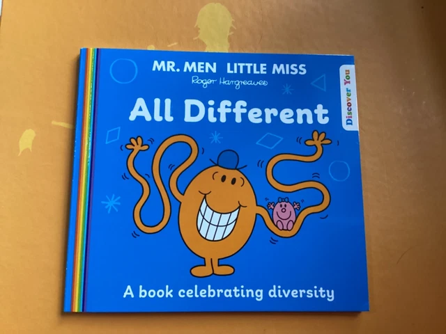 MR. MEN LITTLE Miss: All Different A Book Celebrating Diversity By R ...