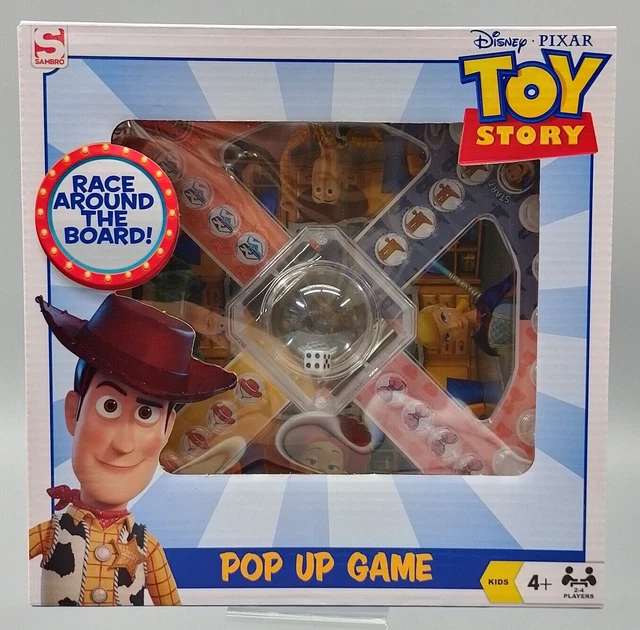 DISNEY PIXAR TOY Story Pop Up Board Game 2 - 4 Players Age 4+ Sambro ...