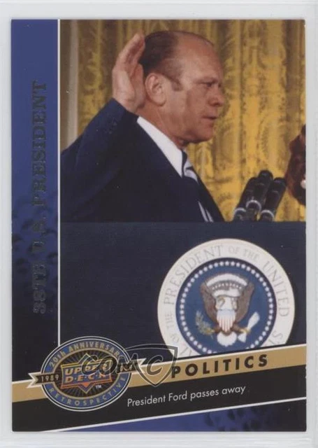 2009 20TH ANNIVERSARY Retrospective Politics Gerald Ford 38th US ...
