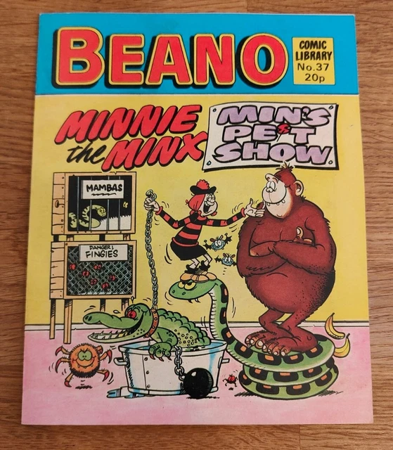 COMIC - CLASSIC Beano Comic Library No #37 Minnie The Minx Mins Pest ...