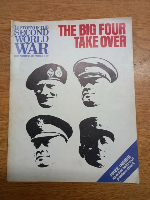 PURNELL HISTORY OF the Second World War Vol 7 No 3 The Big Four Take ...