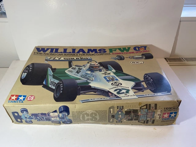 TAMIYA WILLIAMS FW07 Comp Special 58019 Vintage Un Opened Stickers and ...
