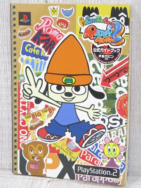 PARAPPA THE RAPPER 2 Official Guide Sony PlayStation 2 PS2 Book 2002 ...