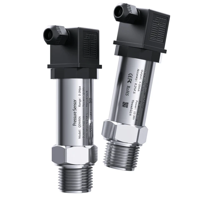 PRESSURE TRANSMITTER SENSOR 4-20mA 0-10V 0-5V RS485 Transducer 0-80bar ...