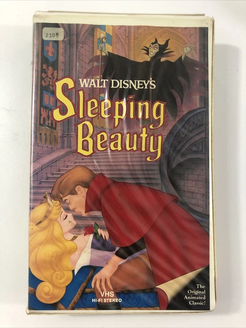 WALT DISNEY 1958 Classic Sleeping Beauty VHS Black Diamond Pre Owned VG ...